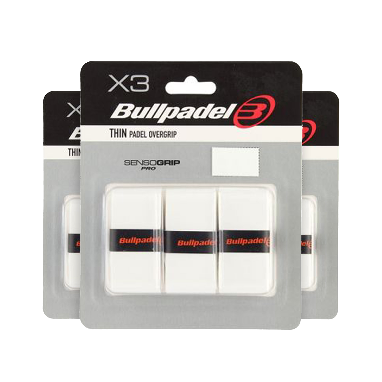Bullpadel Comfort Padel Grip Wit - 9 stuks – Padelgrips.nl